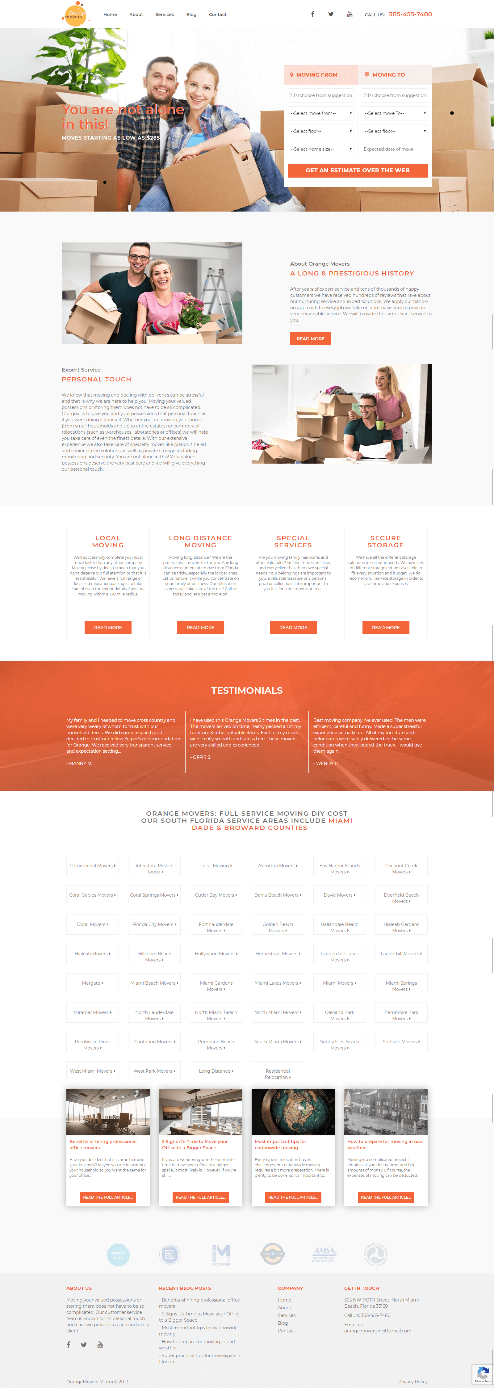 Instant Moving Quote Calculator | Cost Estimates | Movers Development